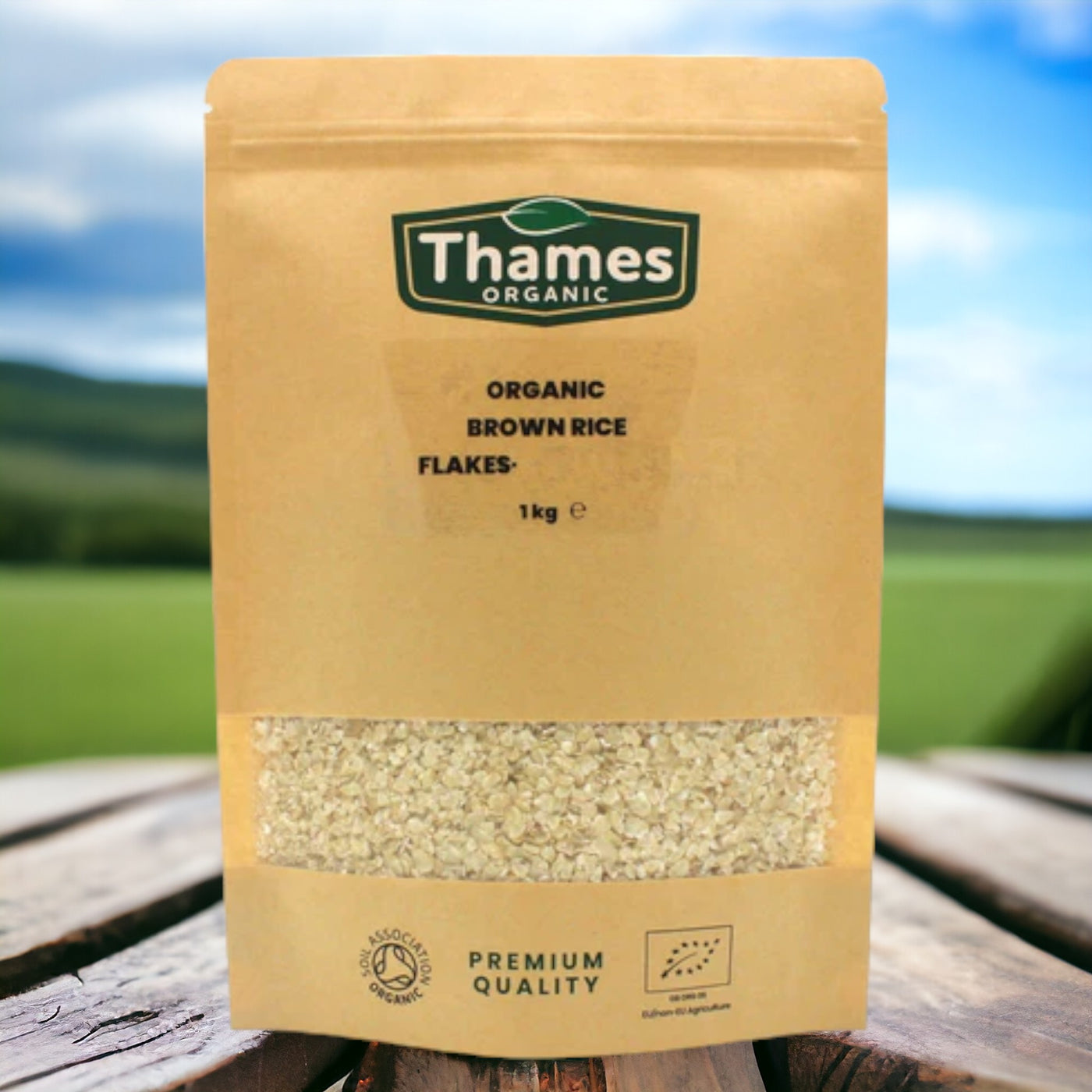 Organic Brown Rice Flakes — Thames Organic
