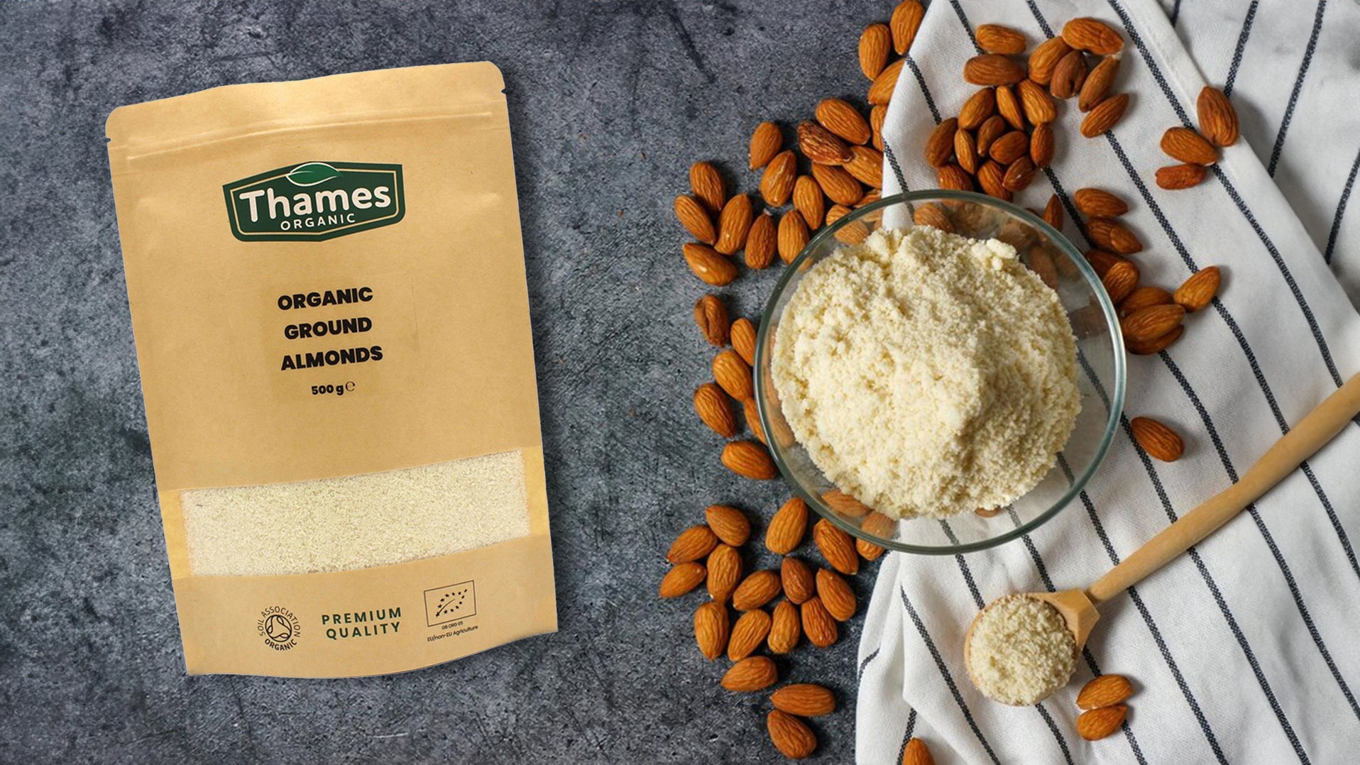 Organic Ground Almond — Thames Organic