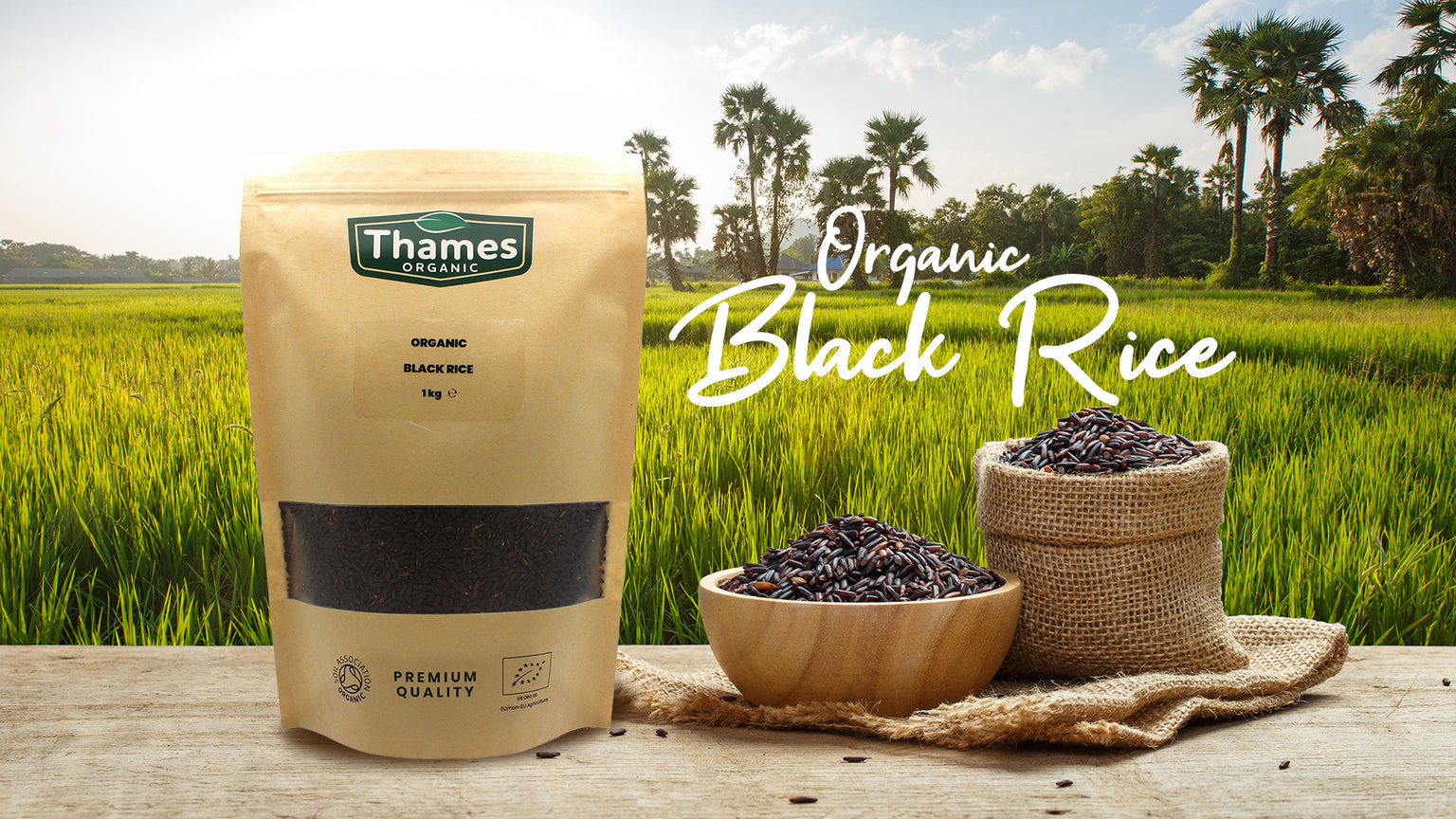 Organic Food, UK Certified, Free Delivery. Resealable, Thames Organic